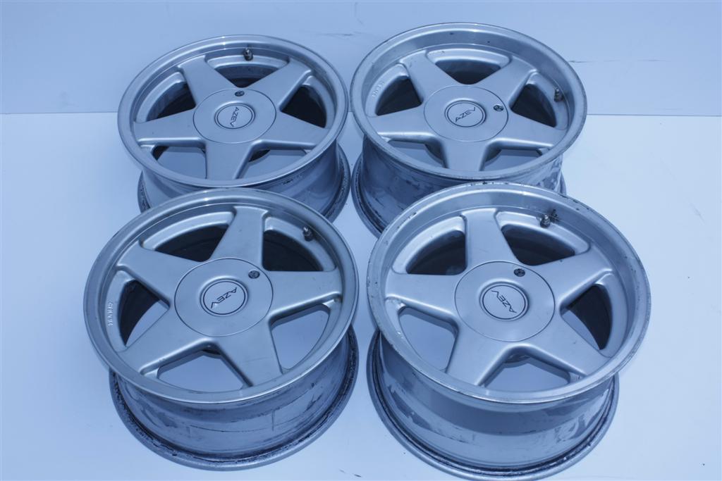AZEV A Alufelgensatz 2x 7,5x16 ET20 & 2x 9x16 ET 15 LK 4x108 passend ...
