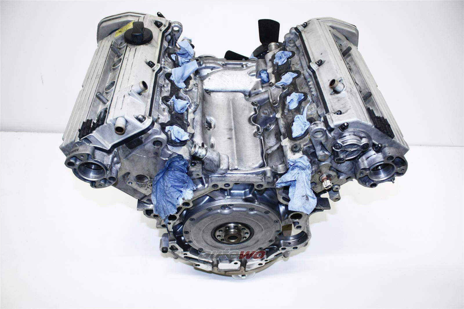 Audi V8 D11 4.2l ABH 006955 8 Zylinder Motor 077100103BX 163000km