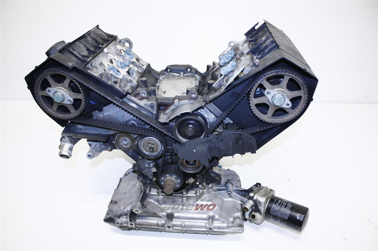 Audi 80 B4/A4 B5/100/A6 C4 2.6l 150PS 6 Zyl. ABC 227674 Motor gebraucht 078100103DX 151500km